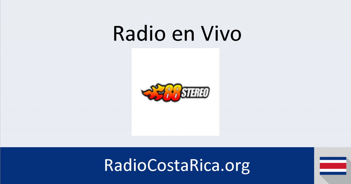 88 Stereo (Pérez Zeledon) en vivo - Radios de Costa Rica