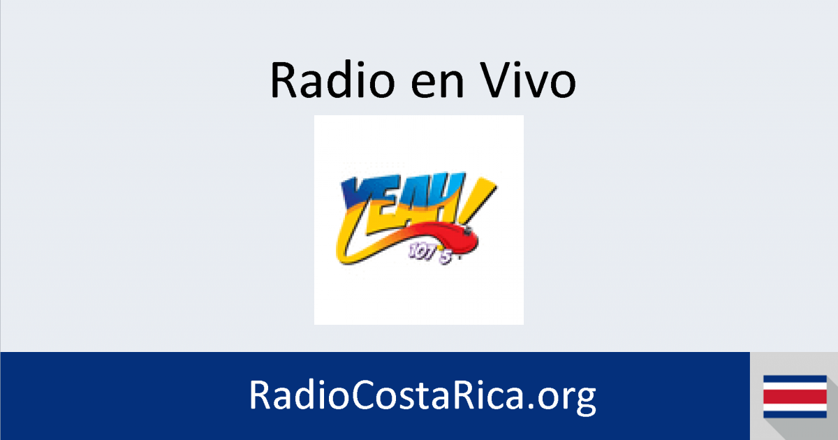 Radio Yeah (San José) en vivo - Radios de Costa Rica